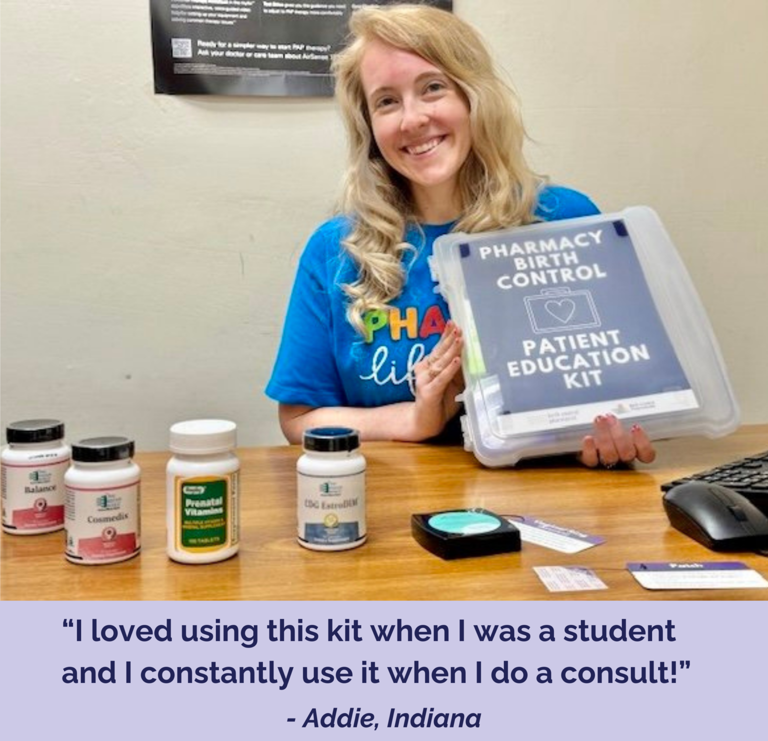 Patient Education Kit with Demo Birth Control Products