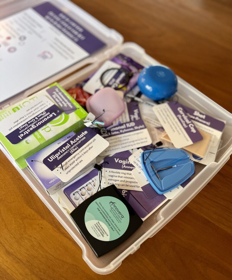 Patient Education Kit with Demo Birth Control Products